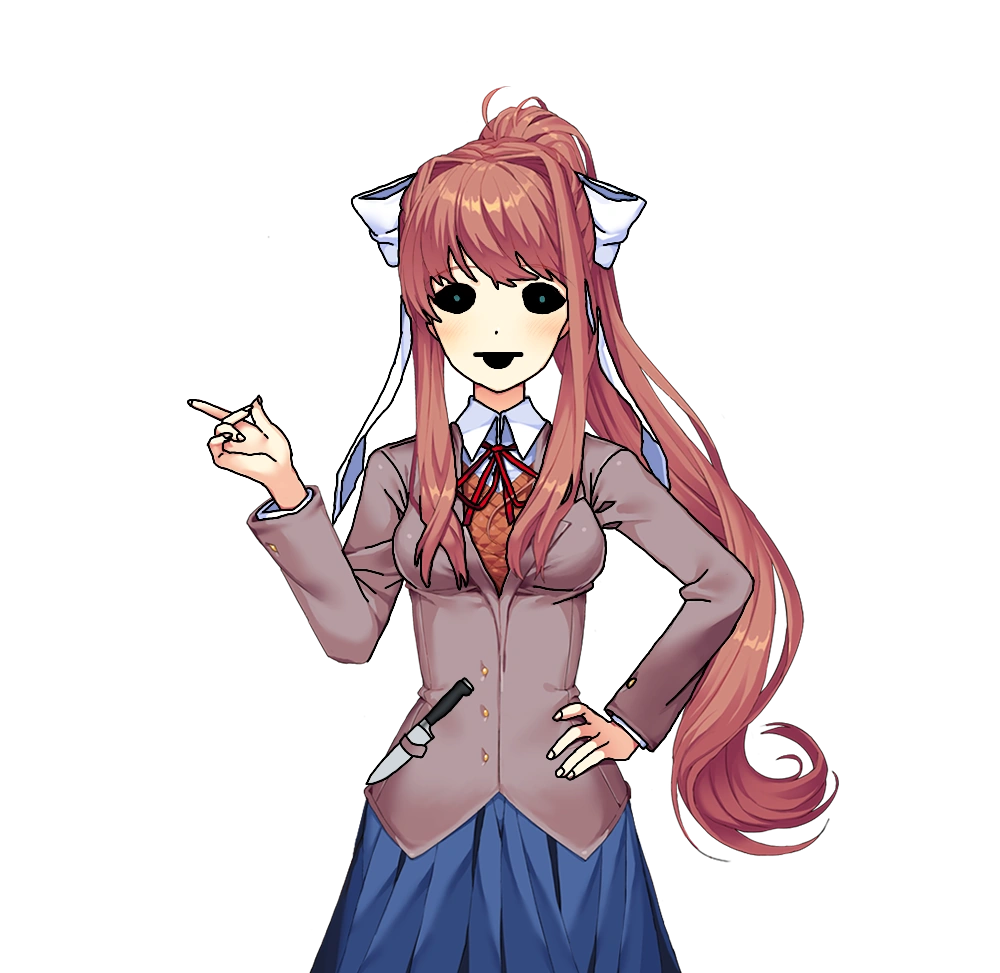 Monika Behind the Slaughter Wip | Fandom