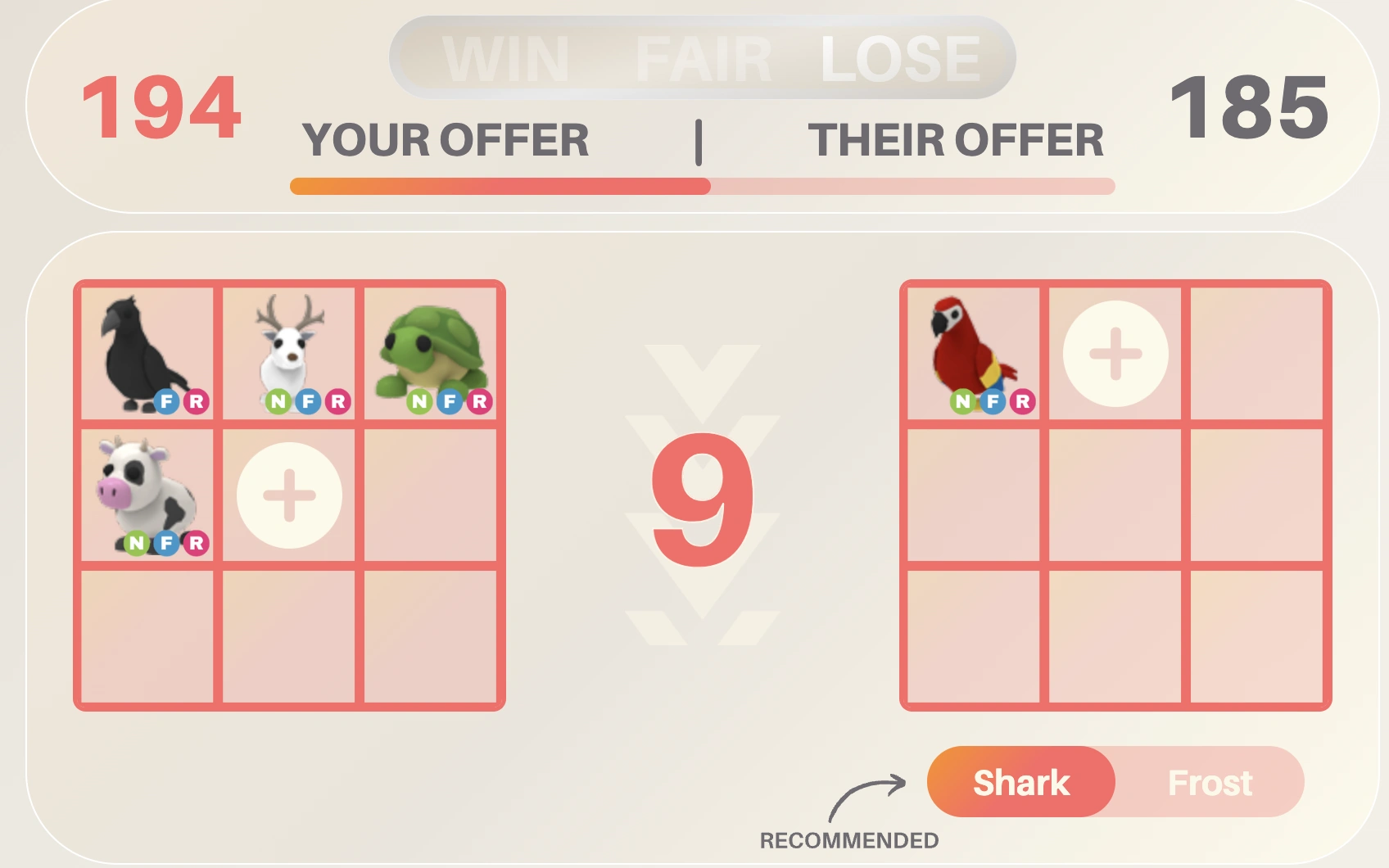 lf neon parrot + adds? | Fandom