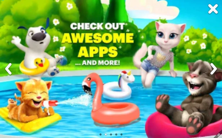 Guys I got this ad in My Talking Tom Friends | Fandom