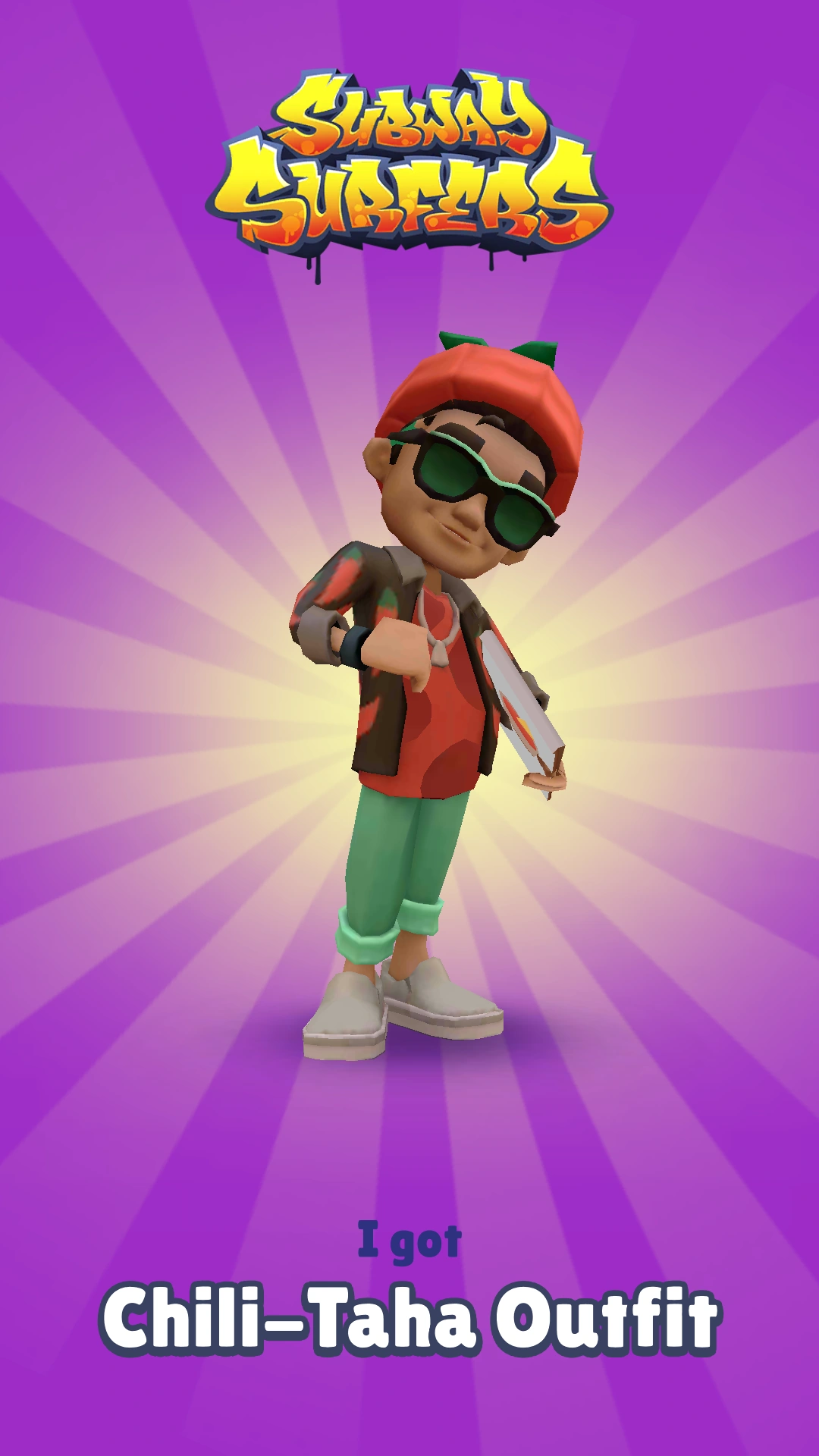 Chili-Taha Outfit unlocked | Fandom