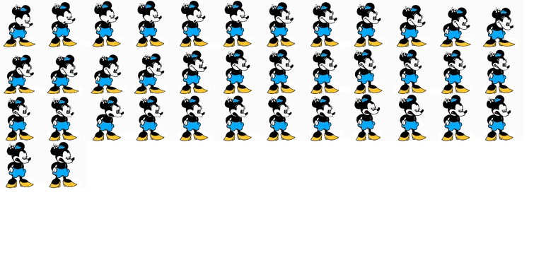 minnie sprites for betadcius and other stuff like that CREDIT ME IF ...