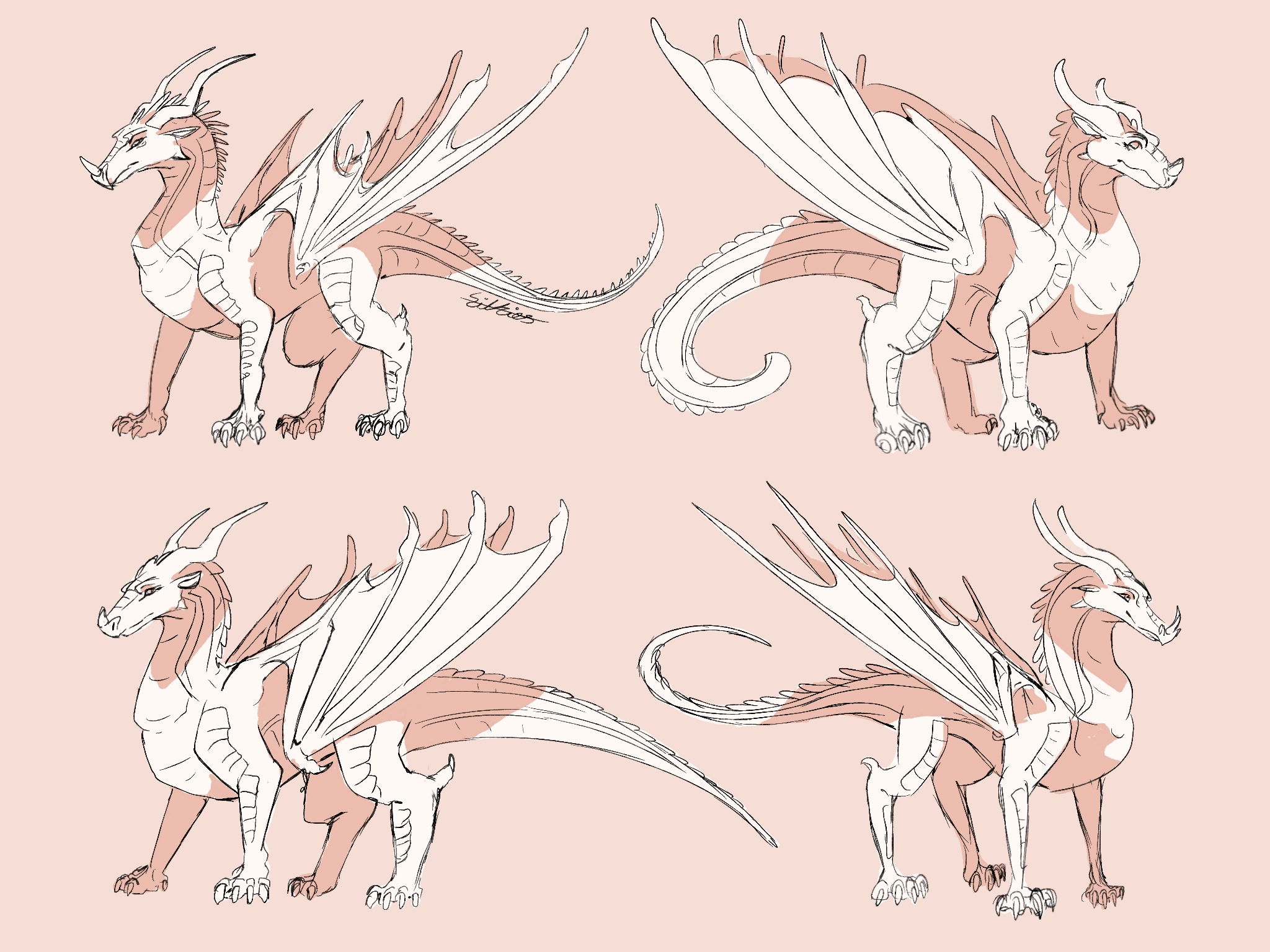 Skywings with different bodies, based on the different skywing heads I drew earlier | Fandom