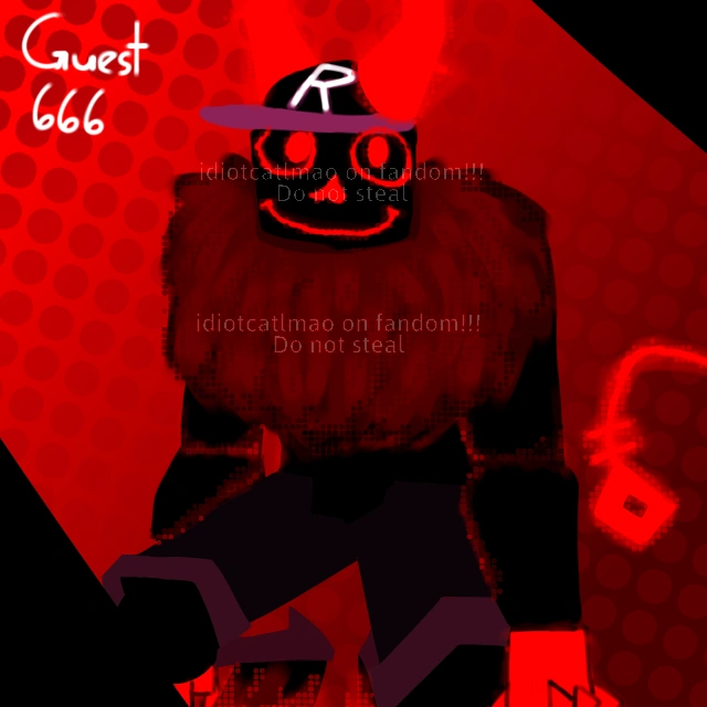 do you guys like my guest 666 art | Fandom