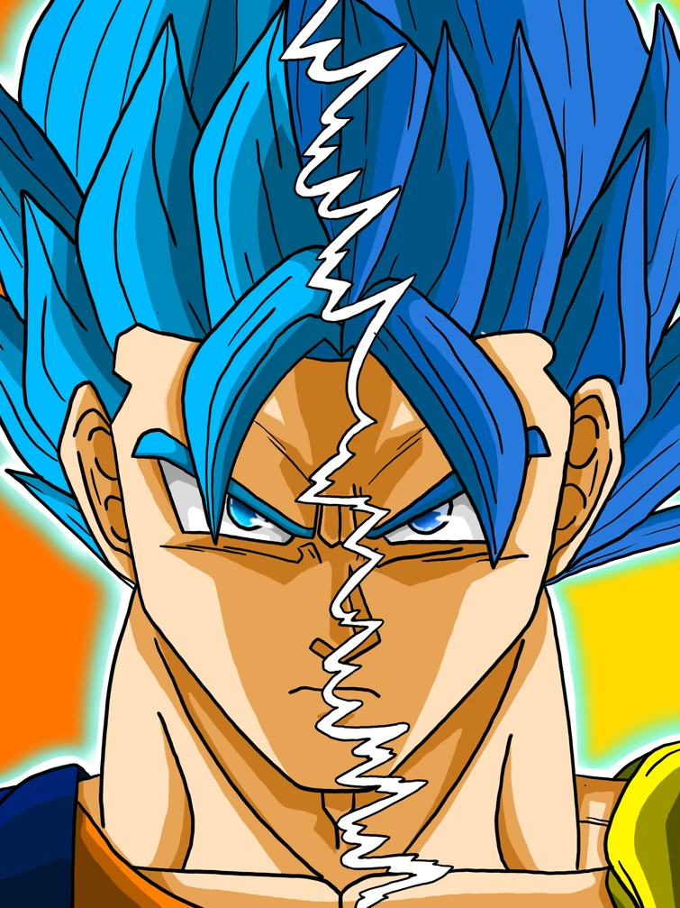 Gogeta And Vegito Drawing