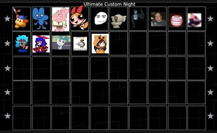 Add onto this UCN roster. | Fandom