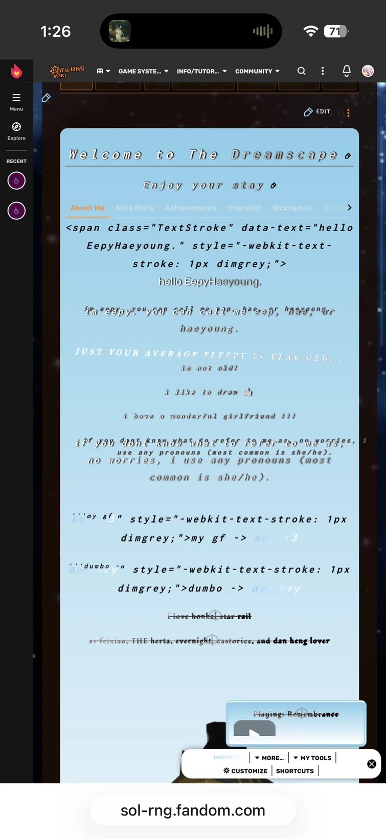 Sol's RNG Wiki Megathread | Fandom