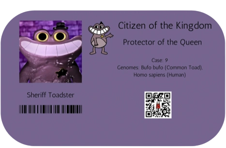 Sheriff Toadster Character ID | Fandom