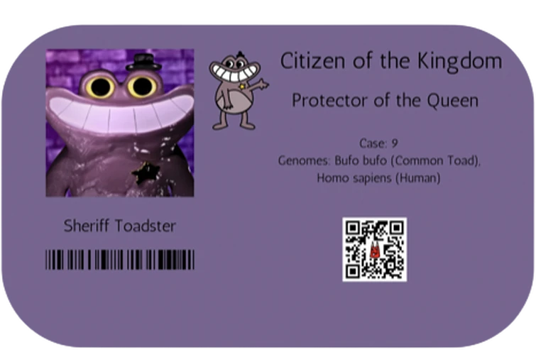 Sheriff Toadster Character ID | Fandom