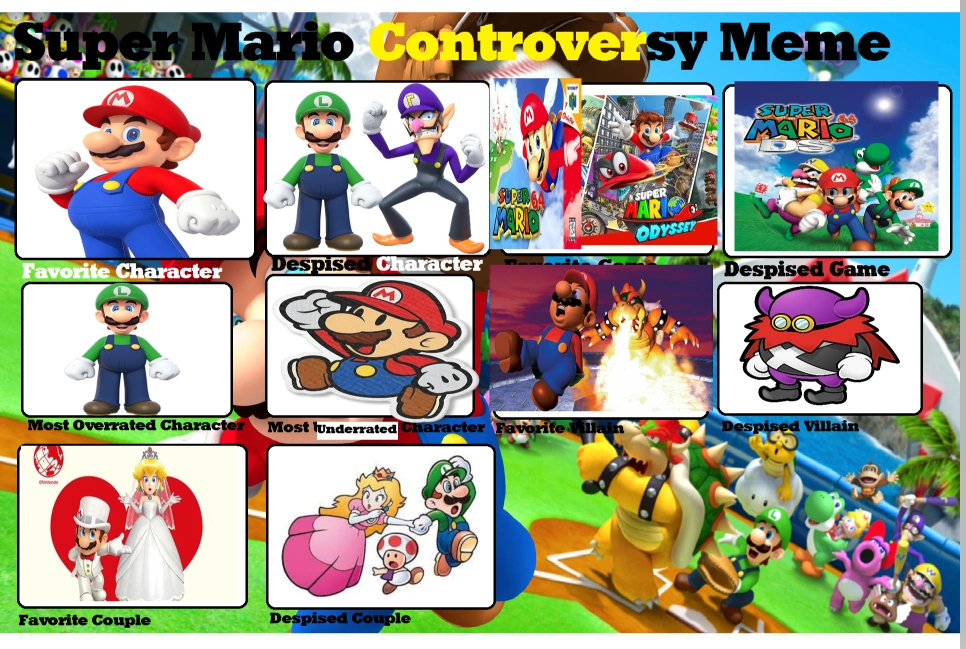 Mario Controversy Meme | Fandom