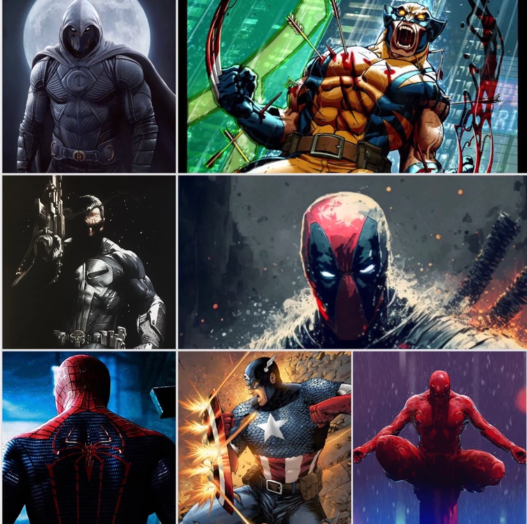 Batman and nightwing are dead make a marvel hero & sidekick team of these characters to replace ...