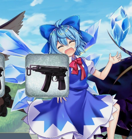 cirno with a fricking GUN | Fandom