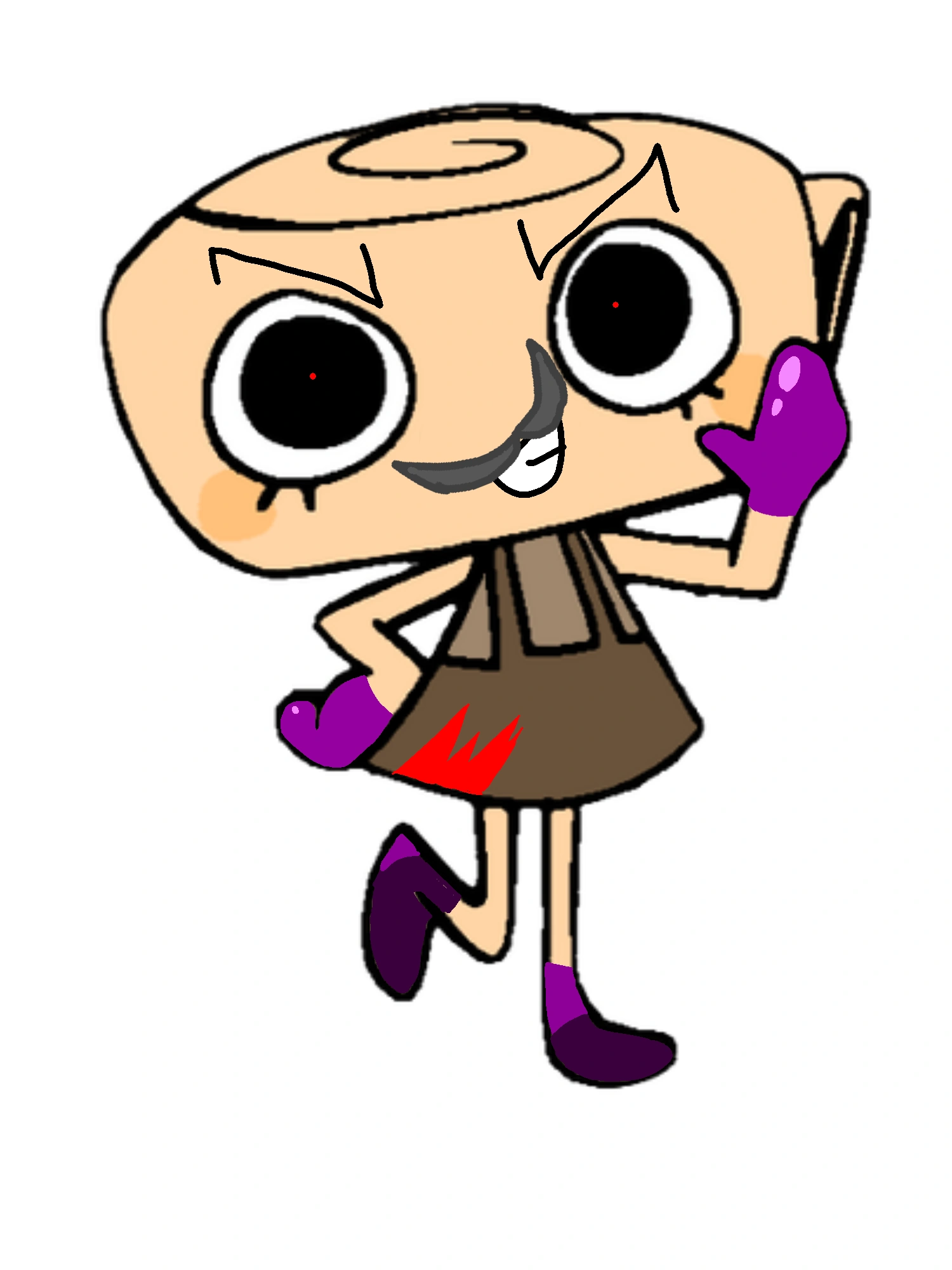 shelly as the average evil joke villian | Fandom