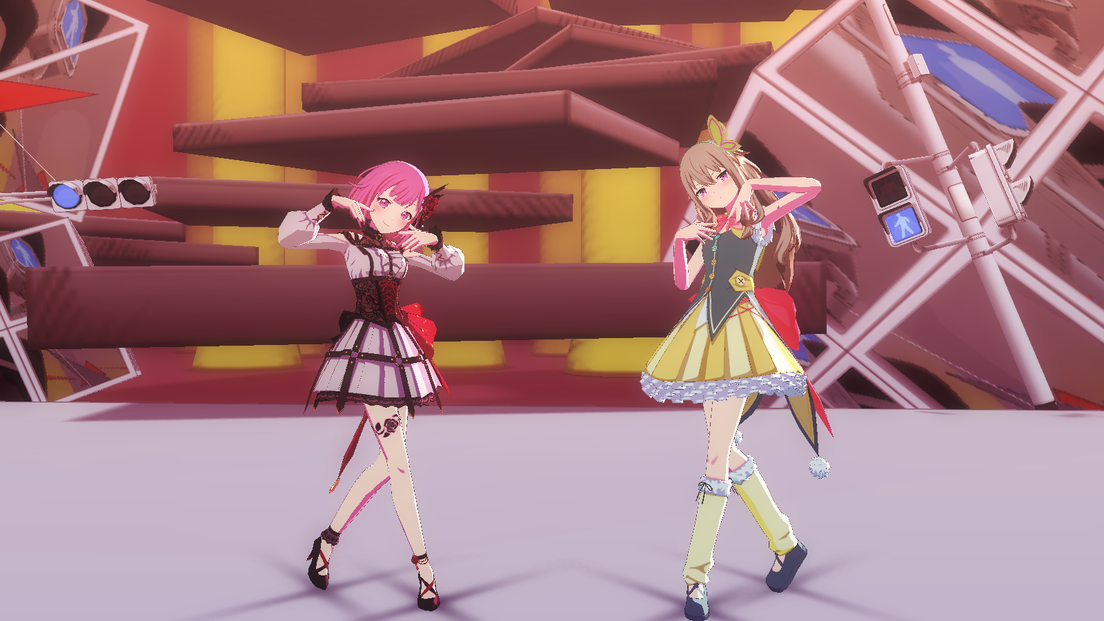 A Sweet But Cursed Project Sekai 3dmv Series Villain Featuring Emu And Nene Fandom