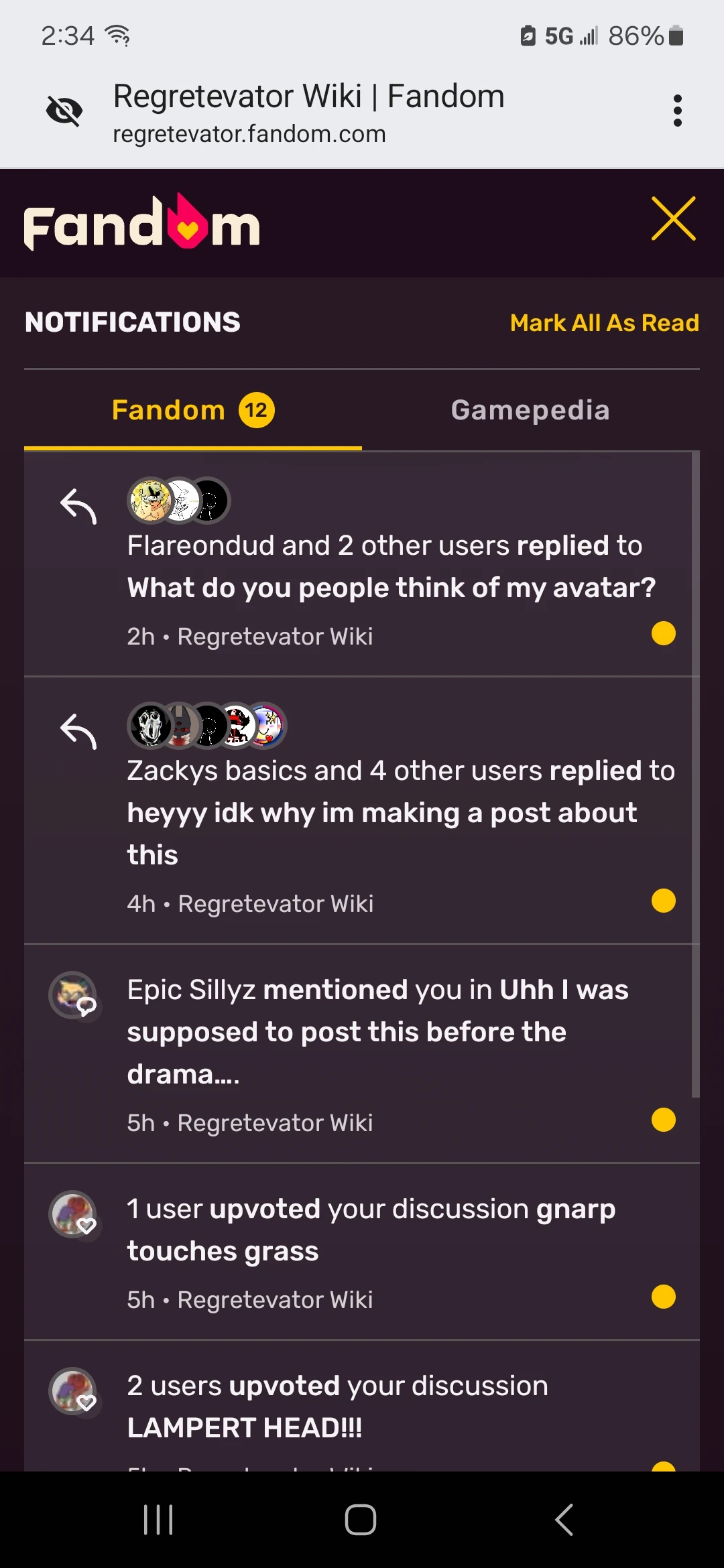 notification madness | Fandom