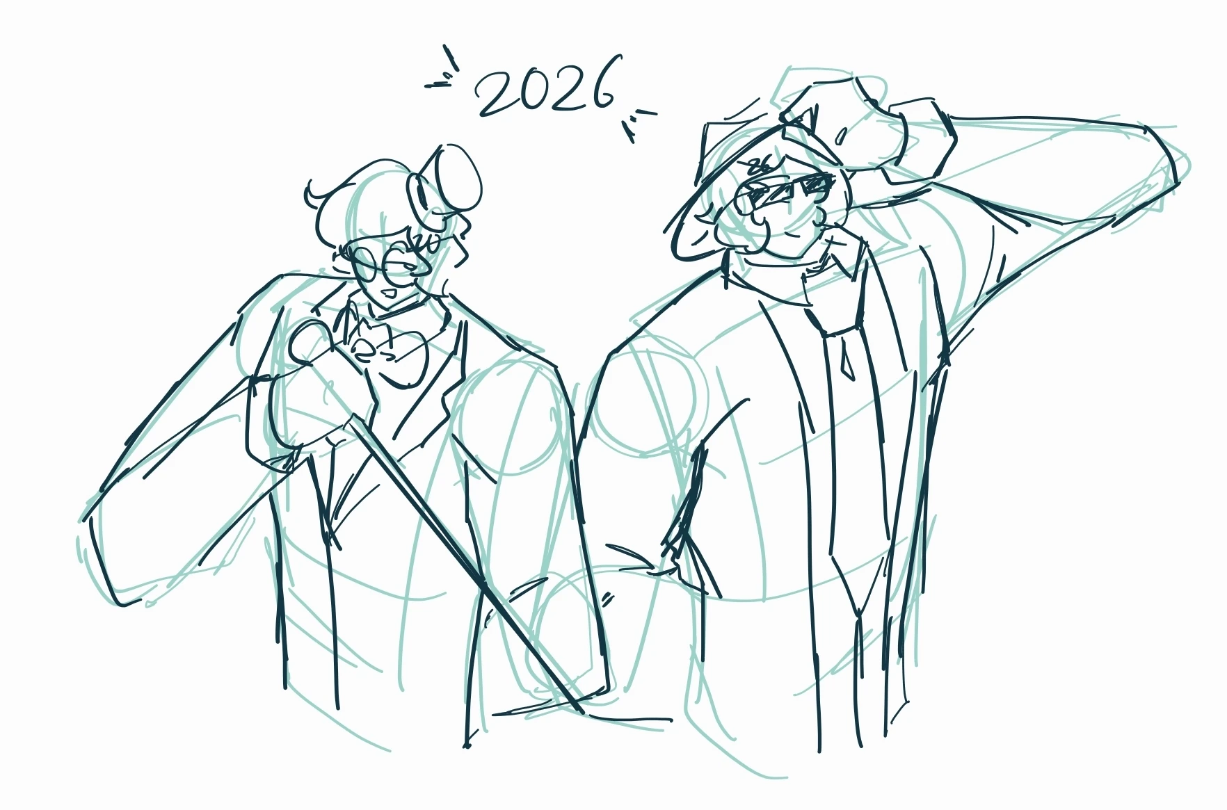 new year 2026 doodle gahaha | Fandom