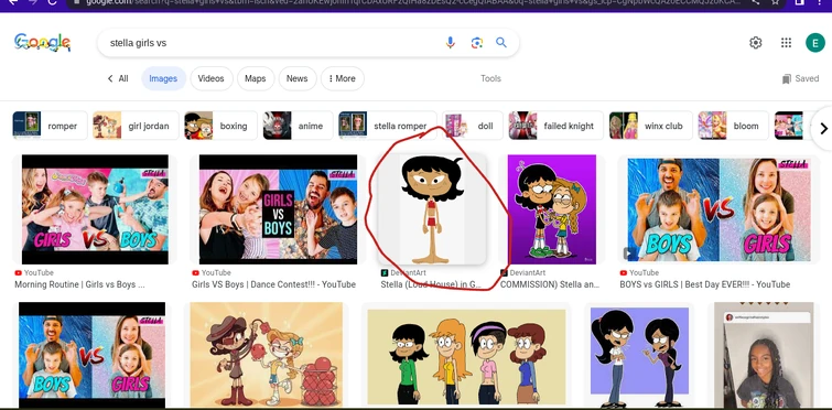 i searched this that cringy looking character | Fandom