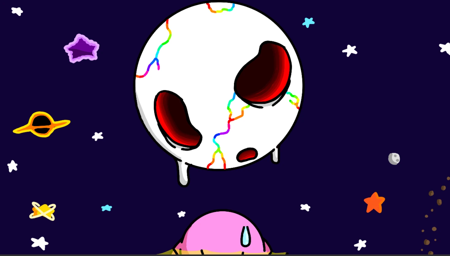 Inktober day 8: Kirby- Astral Void | Fandom