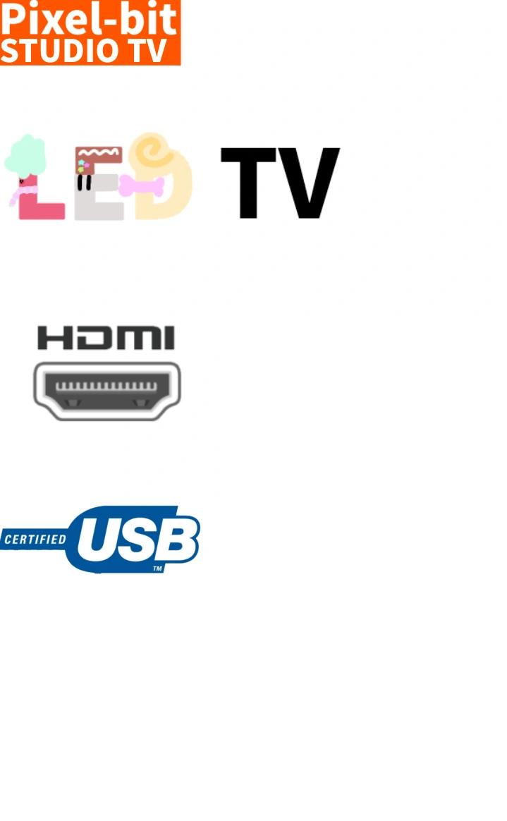 Pixel bit studio tv label warranty sign | Fandom