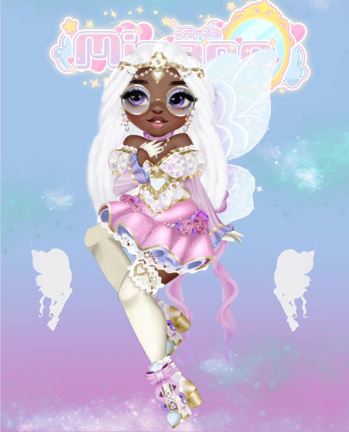 Here is a commission I did for mirage!, I absolutely adore this ...