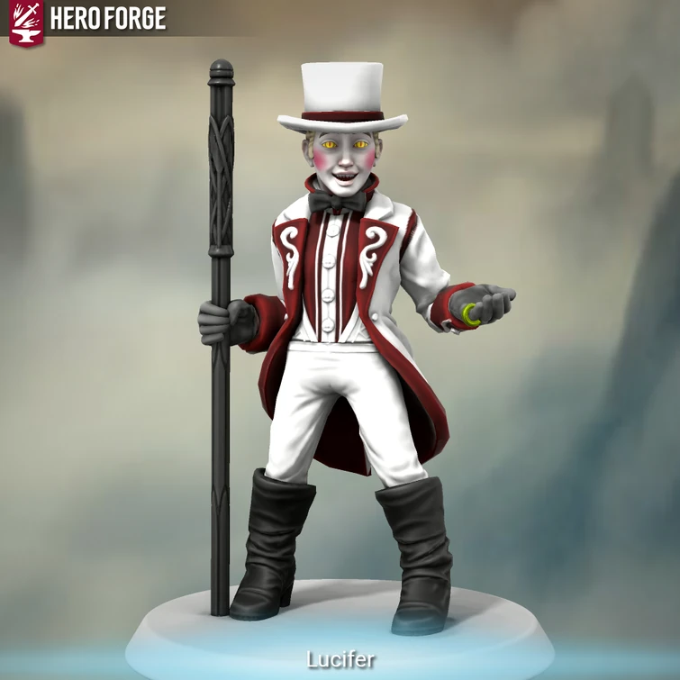 Made Lucifer in Hero Forge | Fandom