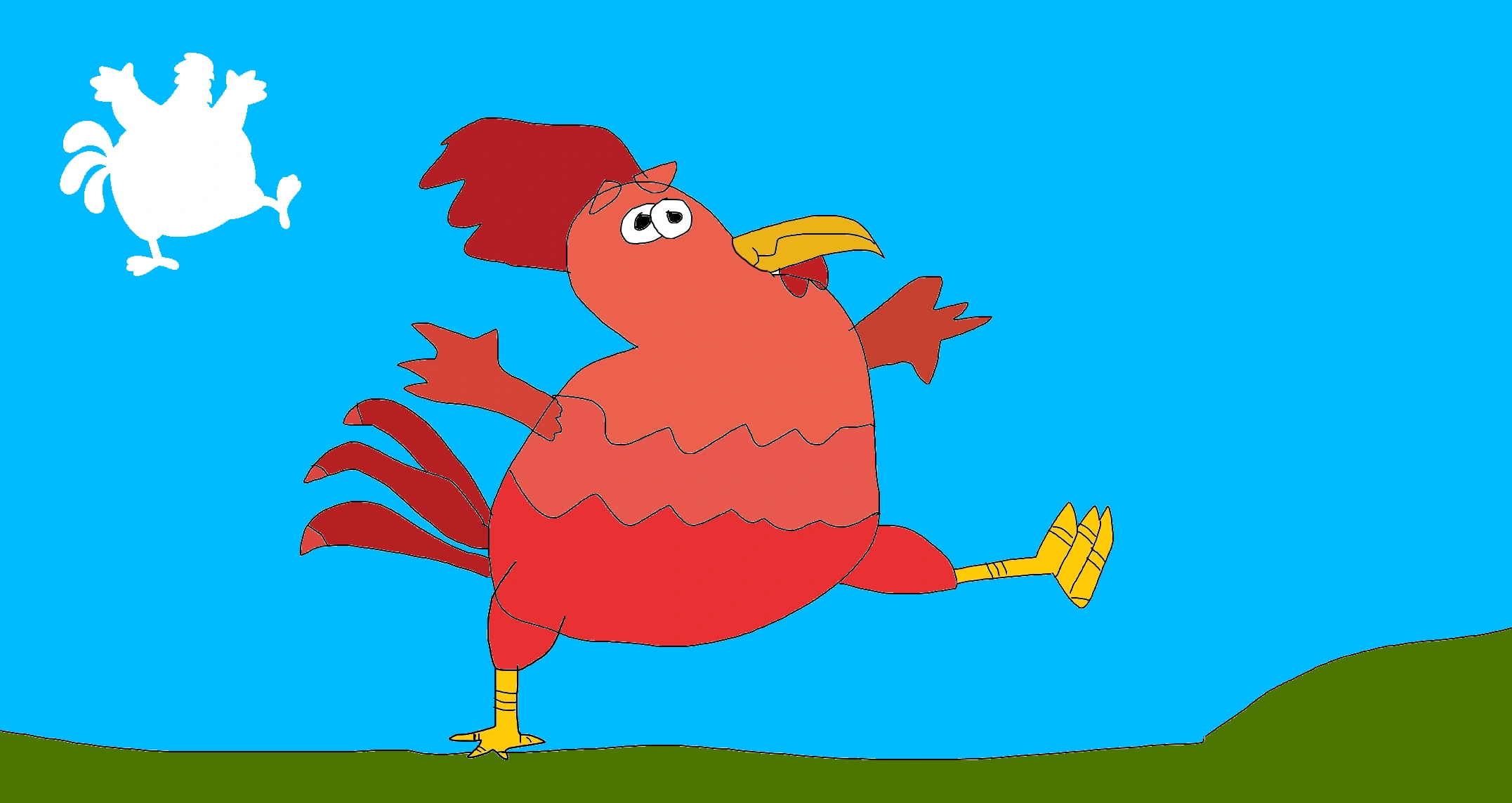 the big red chicken | Fandom