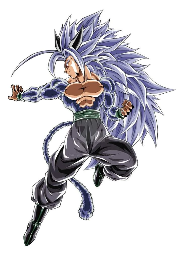 Dragon Ball Z Goku Super Saiyan 5 Transformation