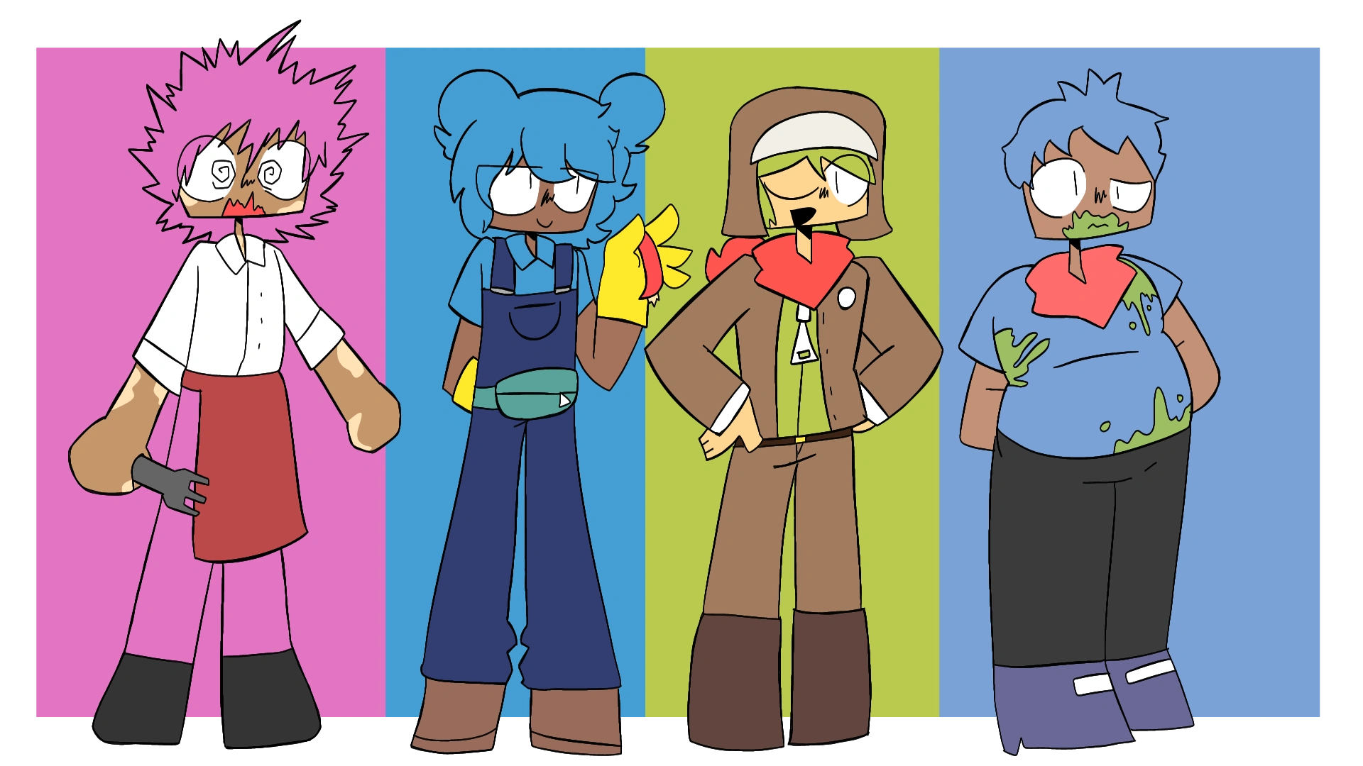 Human versions of DWTD characters pt2 | Fandom