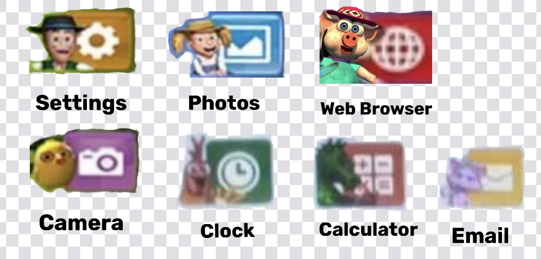 Tablet Cirkuit Planet La Granja de Zenón 7.85 All App Icons | Fandom
