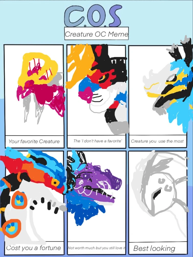 COS OC Meme: Can't Draw Edition | Fandom