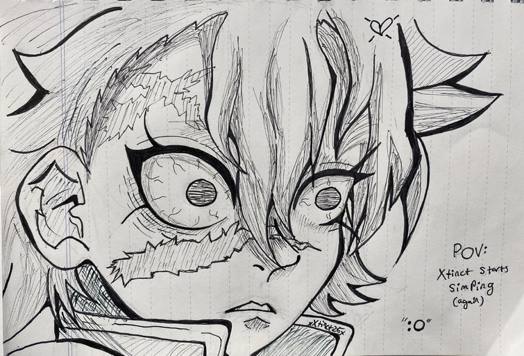 Drawing Sanemi Keyframes #1 - :0 | Fandom