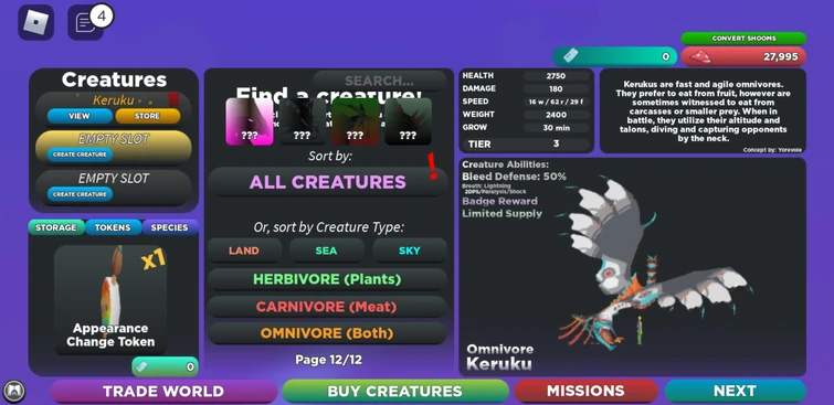 Looking for missing creatures | Fandom