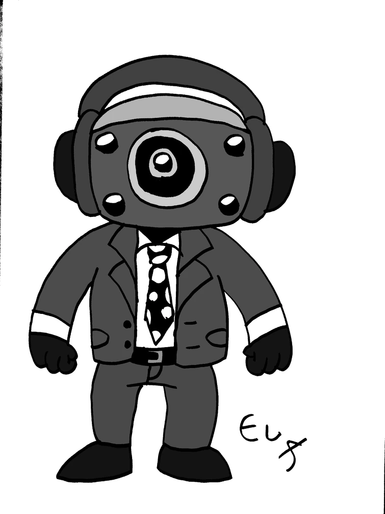 My drawing of Speaker Man | Fandom