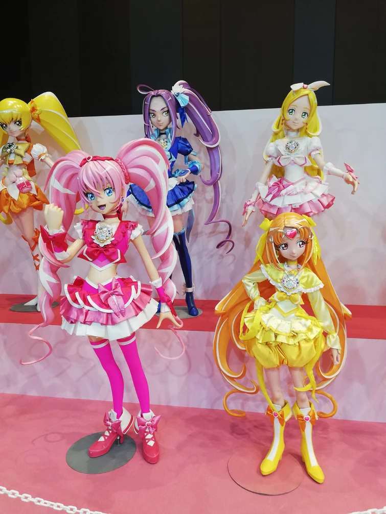 【All Pretty Cure Exhibition Yokohama】Life-size mannequins of PreCure ...