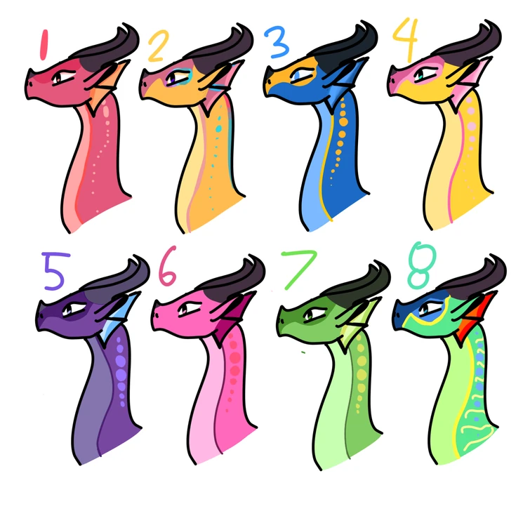 guess who these are by their drawings(rainwing edition) | Fandom