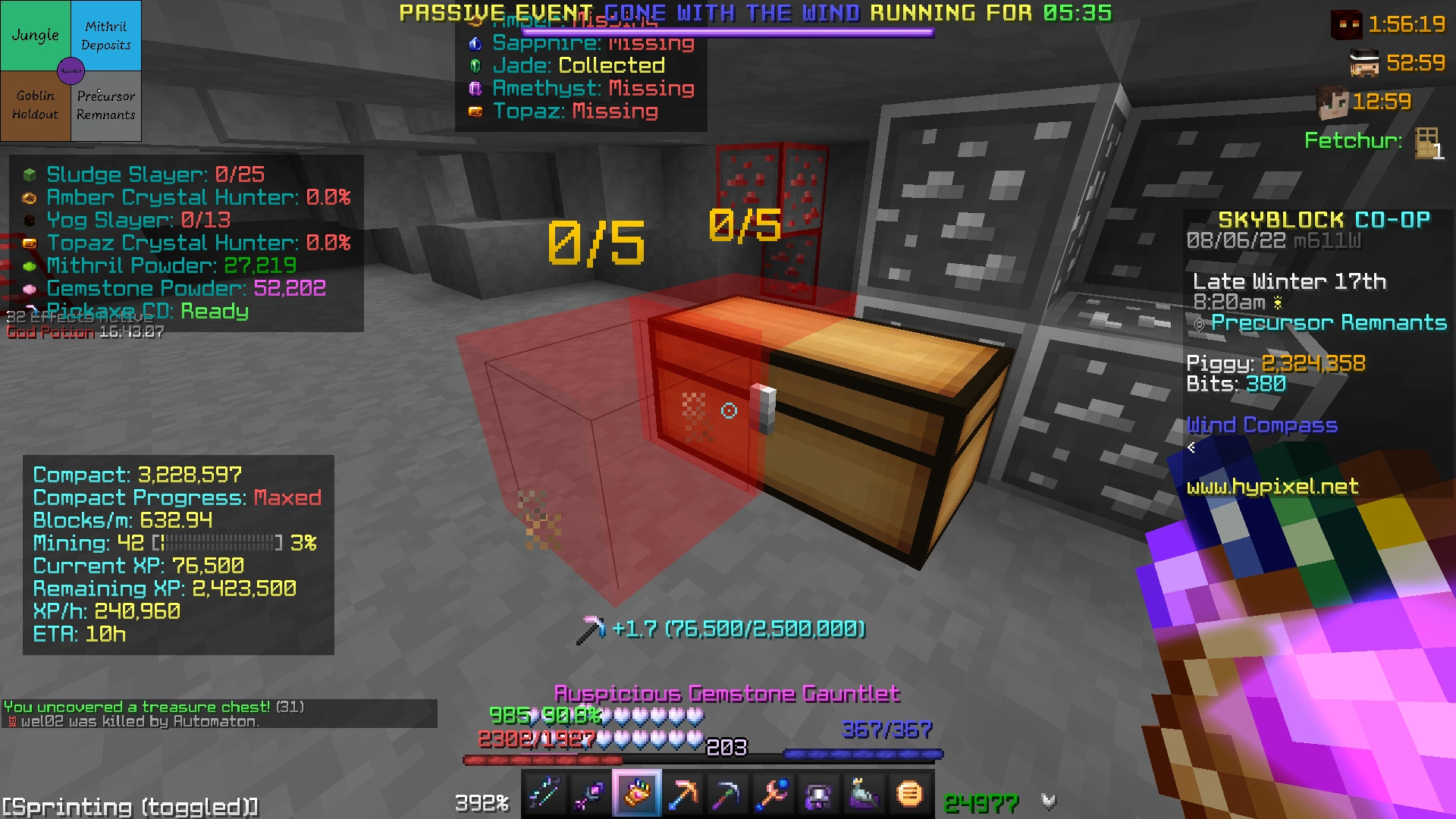 triple chest! | Fandom