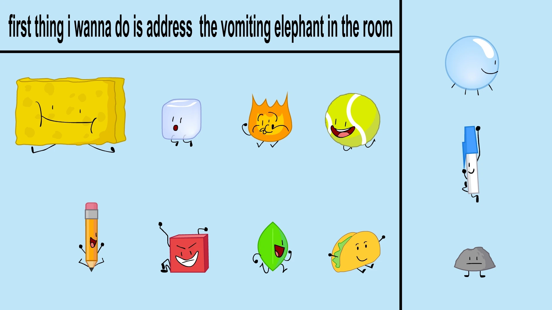 BFDI 15 but i ruined it chaotically | Fandom