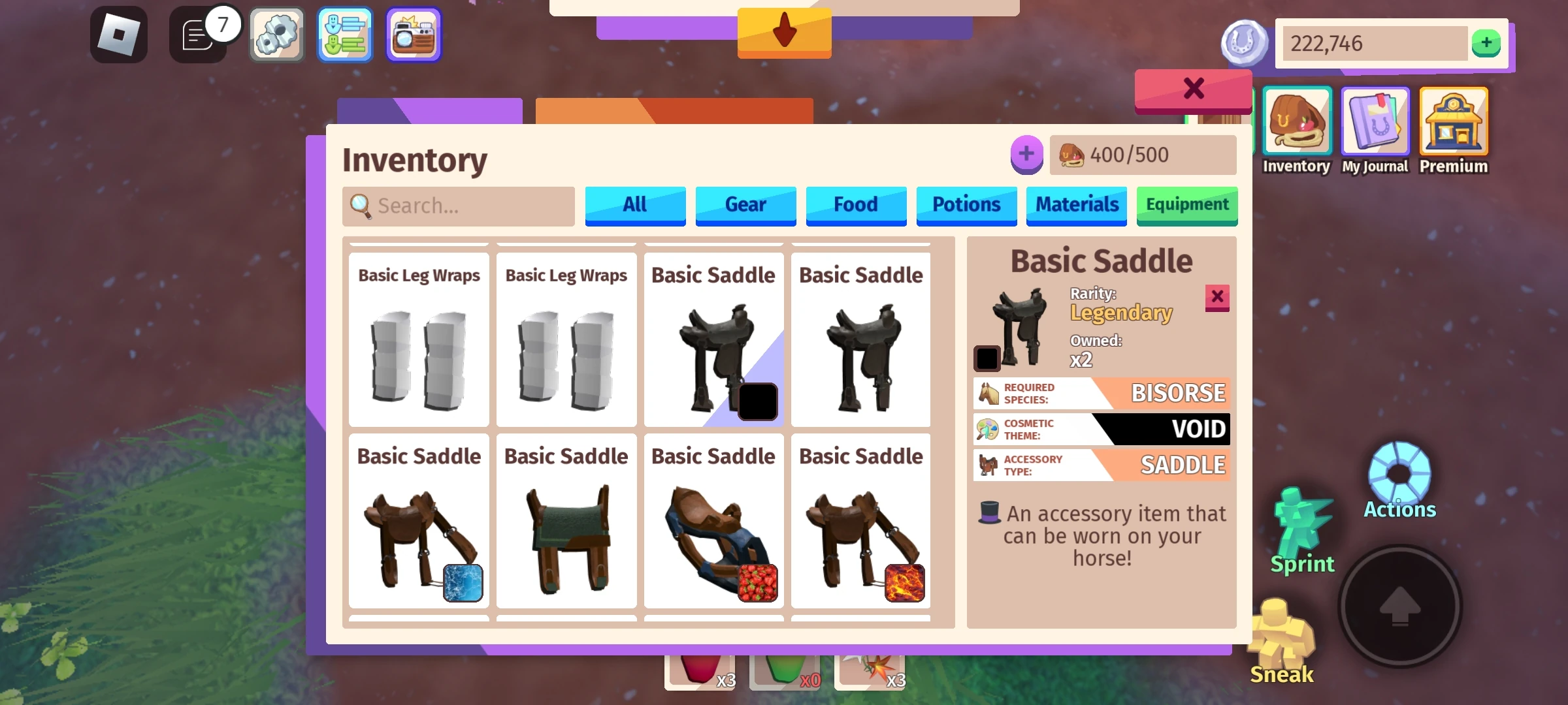 Void Bisorse Saddle! | Fandom