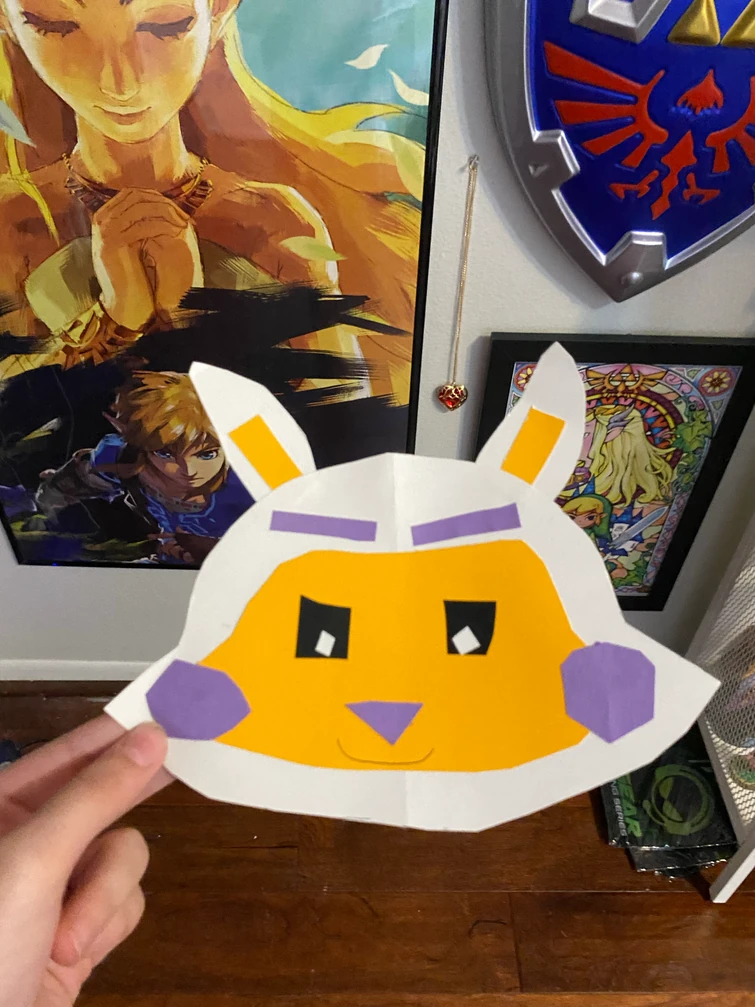Lolbit mask that doesn’t have eye holes made | Fandom