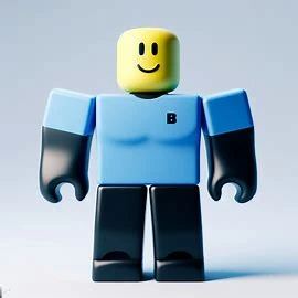 told an ai to make a roblox character with the same description as the ...