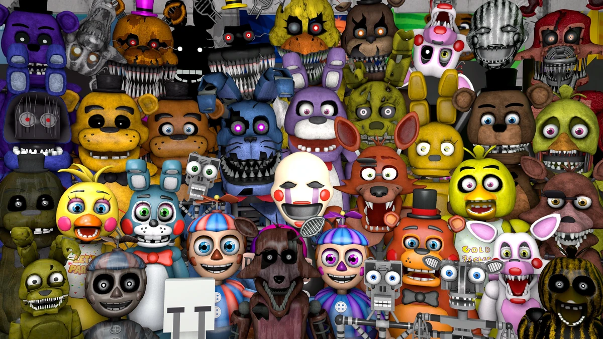 The Animatronics | DBF Wiki: The Junkyard Wiki | Fandom