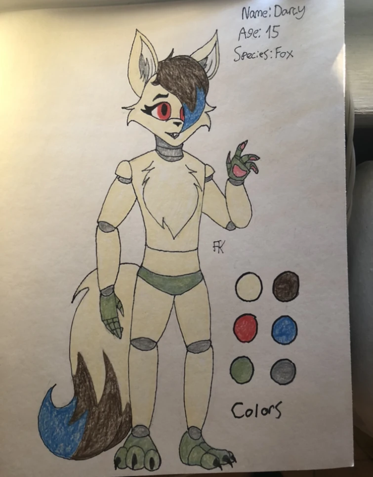 I drew my friend’s OC | Fandom