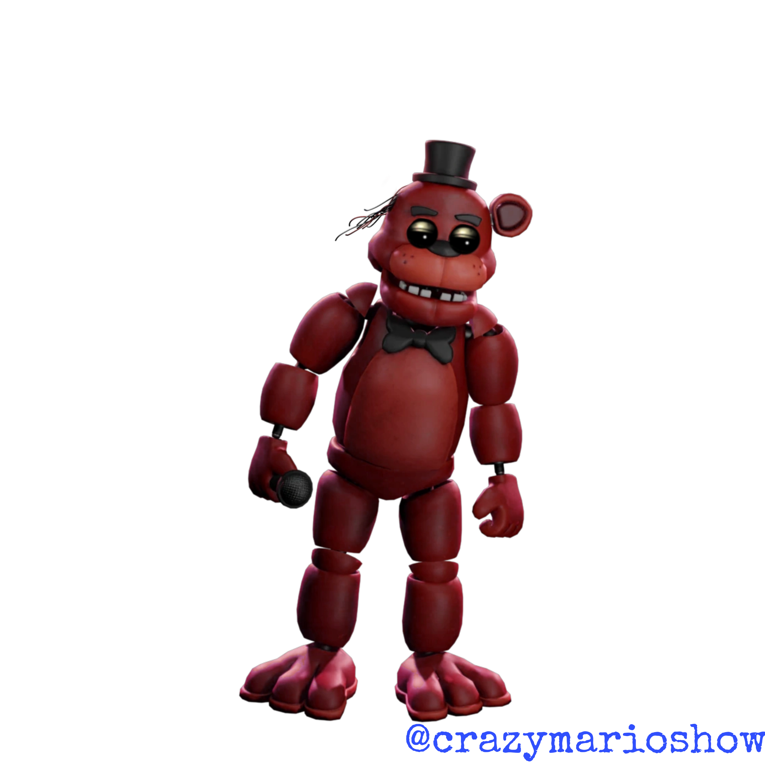 FNAF AR Redbear with and without my logo free to use and please give me ...
