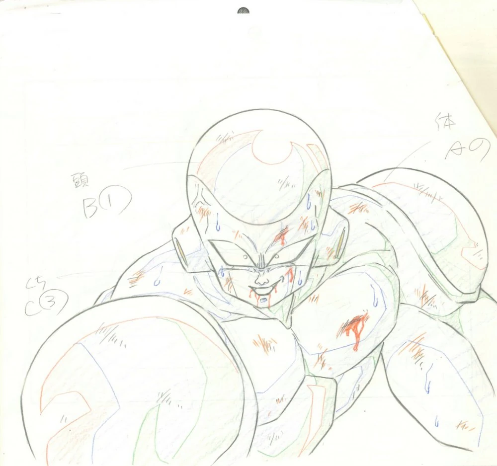 Dragon Ball Z Episode 103 Part A | The Dragon Ball Genga Collection and ...