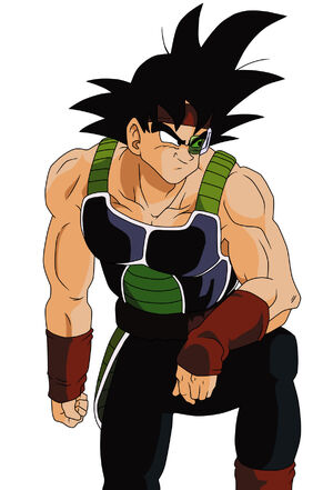 bardock dragon ball z coloring pages
