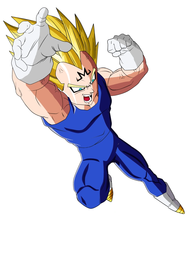Majin Vegeta Drawing Full Body