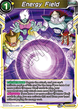 BT11-118 - Energy Field | DBS CG Wiki | Fandom