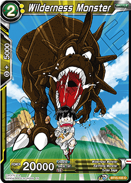 BT15-105 - Wilderness Monster | DBS CG Wiki | Fandom