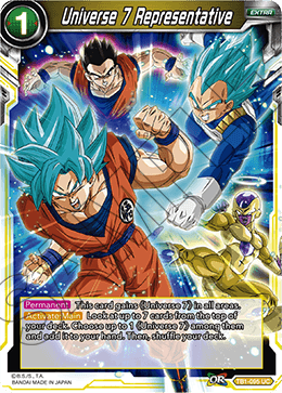 TB1-095 - Universe 7 Representative | DBS CG Wiki | Fandom