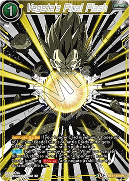 BT9-133 - Vegeta's Final Flash | DBS CG Wiki | Fandom