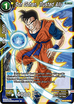 BT13-098 - Son Gohan, Trusted Ally | DBS CG Wiki | Fandom